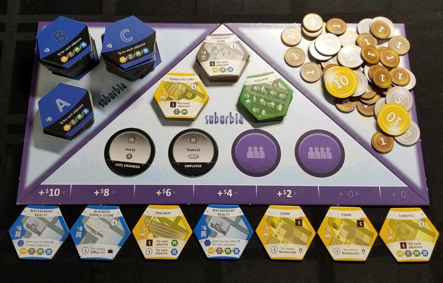 Suburbia: A City Building Board Game - Play Better Games